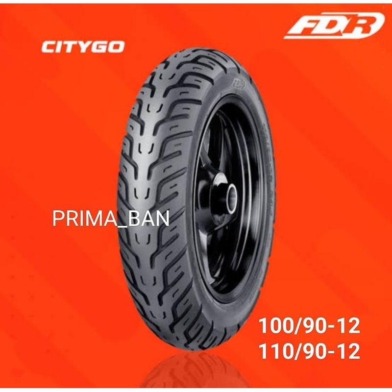 Jual Ban Motor Tubless FDR CityGo 100/90-12, 110/90-12 Original SNI ...