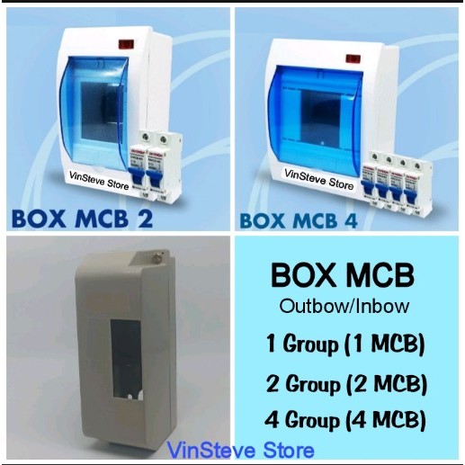 Jual Box MCB 1 Group 2 Group 4 Group Outbow Inbow | Shopee Indonesia