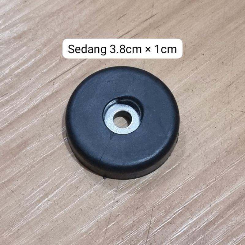 Jual Kaki Box Karet Sedang Amplifier Bulat 3.8cm x 1cm | Shopee Indonesia