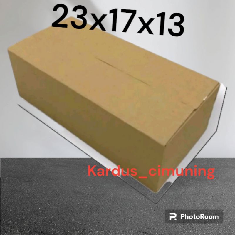 Jual kardus box packing 23x17x13 | Shopee Indonesia
