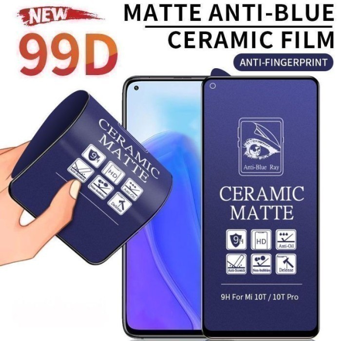Jual OPPO F5 OPPO F7 ANTIGORES CERAMIC BLUE MATTE ANTI BLUE LIGHT MATTE ...