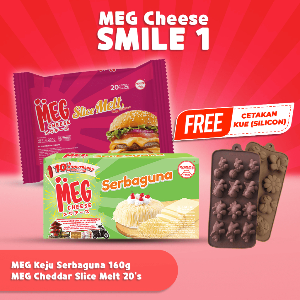 Jual MEG Cheese Smile 1 | Shopee Indonesia