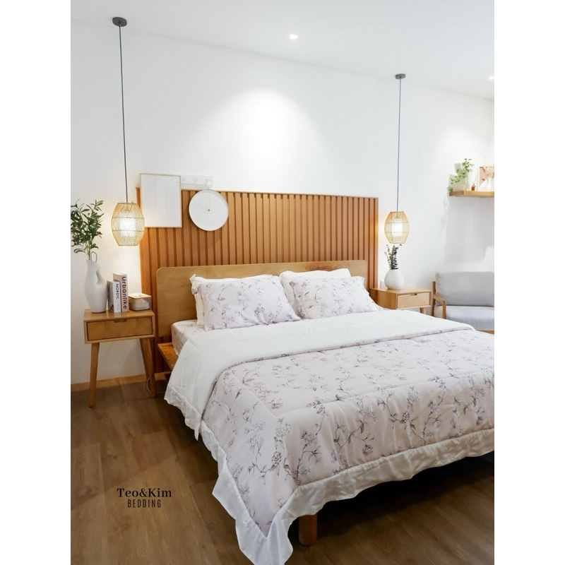 Jual Teo&Kim Bedding PO Sprei Bedcover Sutra Organik Tcl 60s Foglie ...