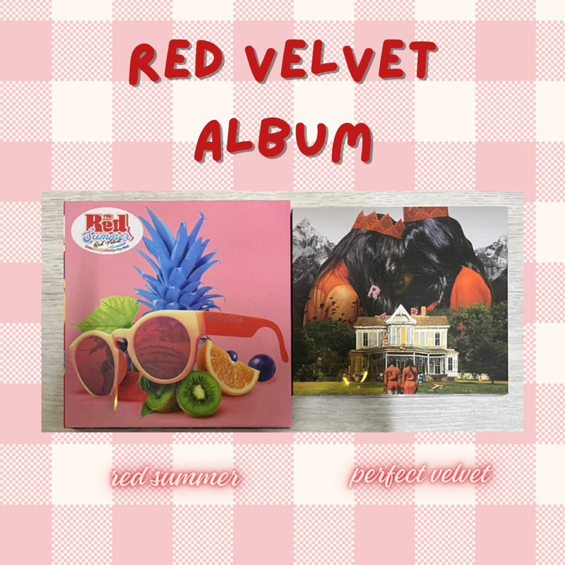 Jual Red Velvet unsealed album / red summer / perfect velvet | Shopee ...