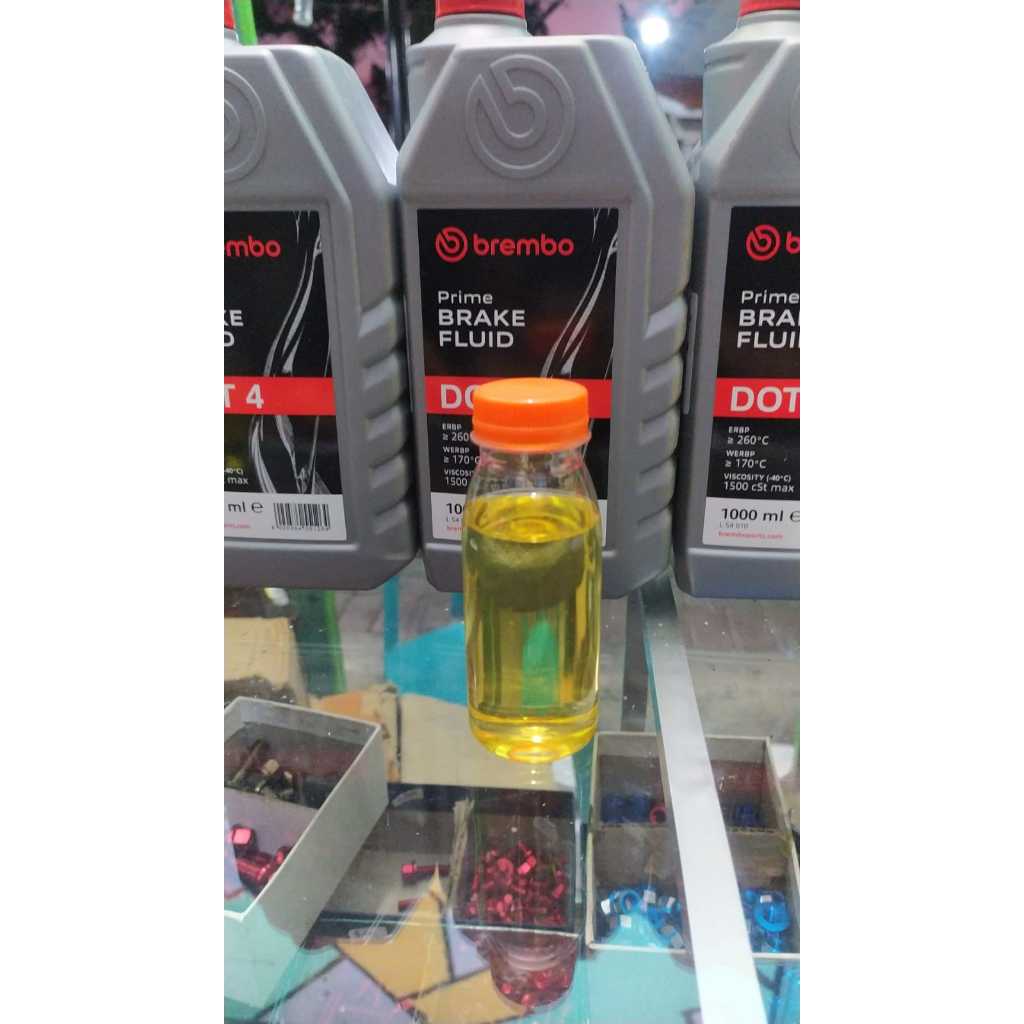 Jual Minyak Rem Brembo DOT4 Kemasan 50ml 100ml dan 200ml | Shopee Indonesia