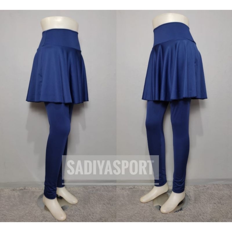 Jual Legging Rok Hight Waist | Legging Rok Olahraga Wanita | Celana Senam Running Yoga Gowes ...