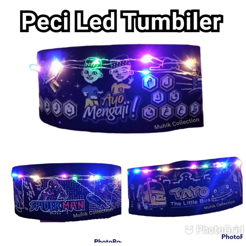 Jual Peci Tumbiled Led peci nyala warna warni | Shopee Indonesia