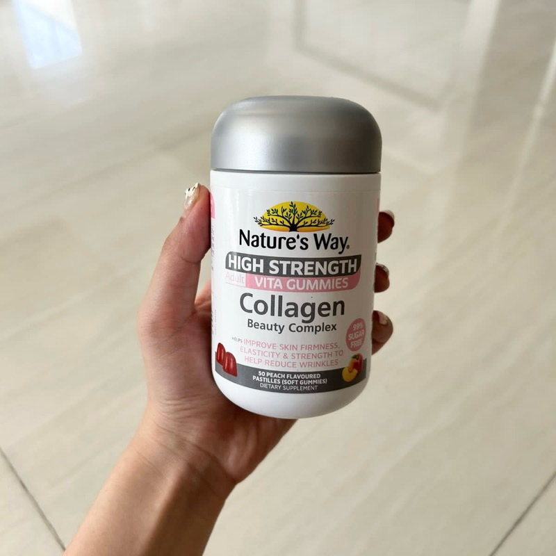 Jual NATURES NATURE’S WAY HIGH STRENGTH COLLAGEN VITA GUMMIES | Shopee ...