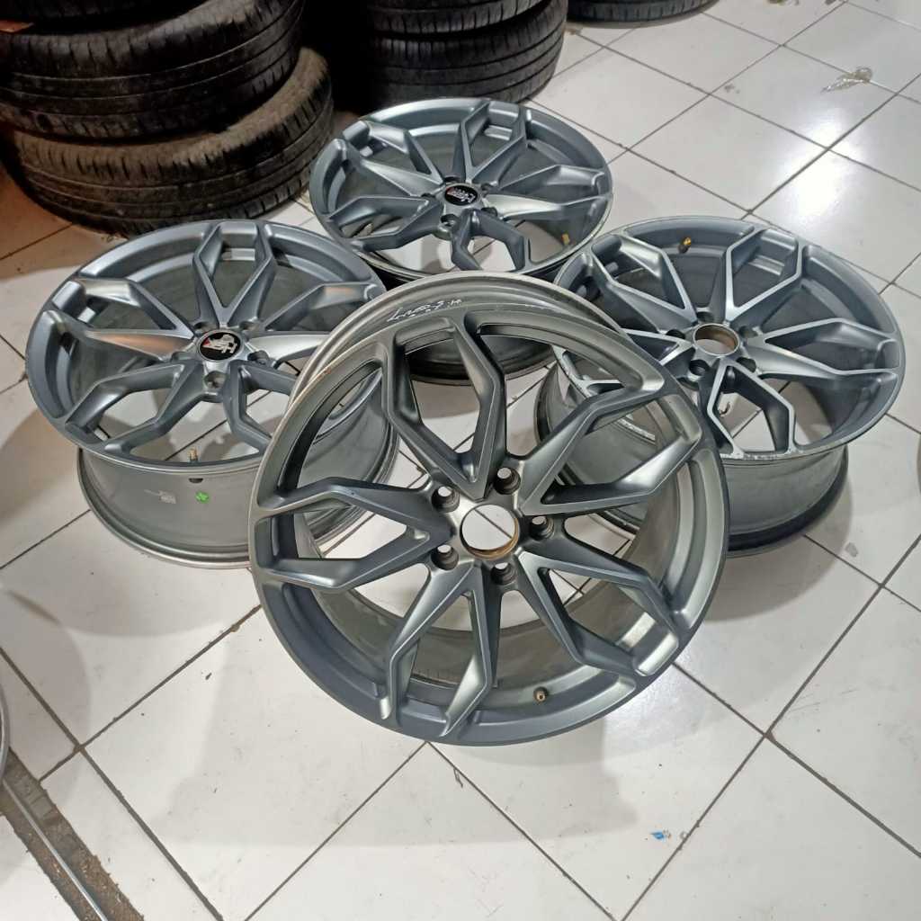 Jual velg mobil bekas HSR SLOUX ring 18 pcd 5x114,3 buat x pander inova camry | Shopee Indonesia