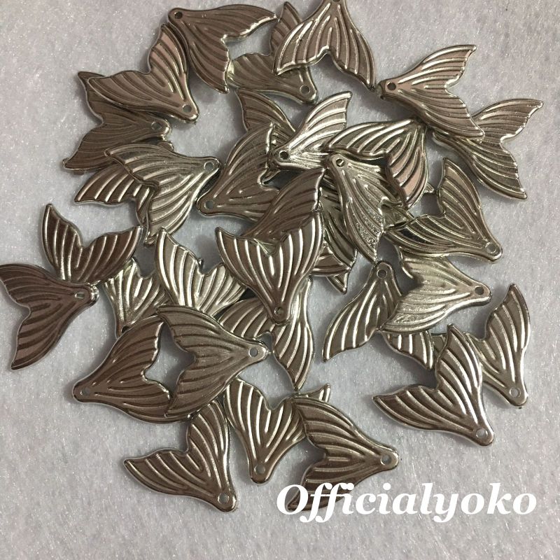 Jual Manik Ekor Mermaid Silver / Emas (10gram) | Shopee Indonesia