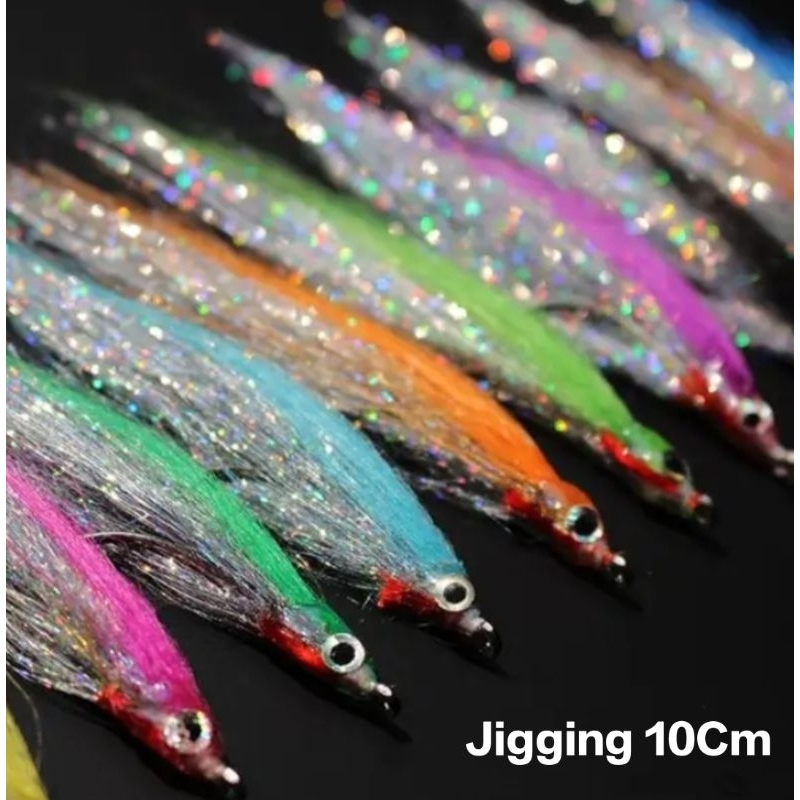 Jual JB > 5PCS JIGGING 10CM HOOK Punggung Berduri Cap UBM 6200N 4/0 ...