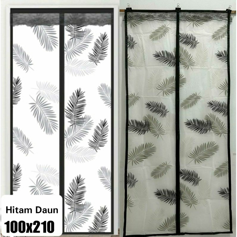 Jual Tirai Pintu Magnet Ruang AC PVC Ukuran Jumbo Lebar 1 Meter PVC ...
