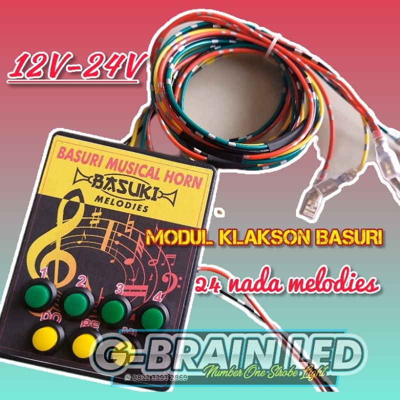 Jual MODUL BASUKI NADA BASURI 12V&24V 3 CORONG | Shopee Indonesia
