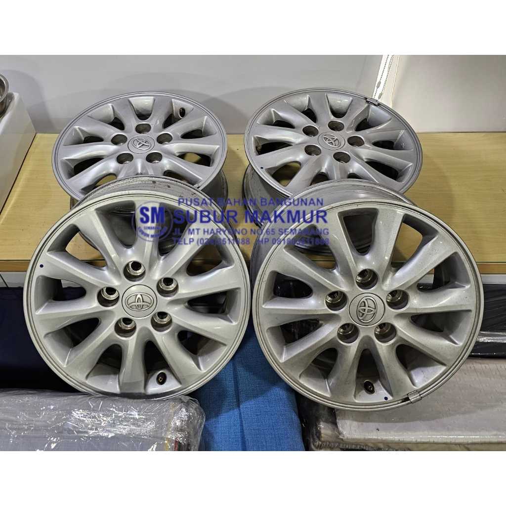 Jual Velg R15 Toyota Grand Innova Luxury Type V Pcd 5x114.3 Copotan ...