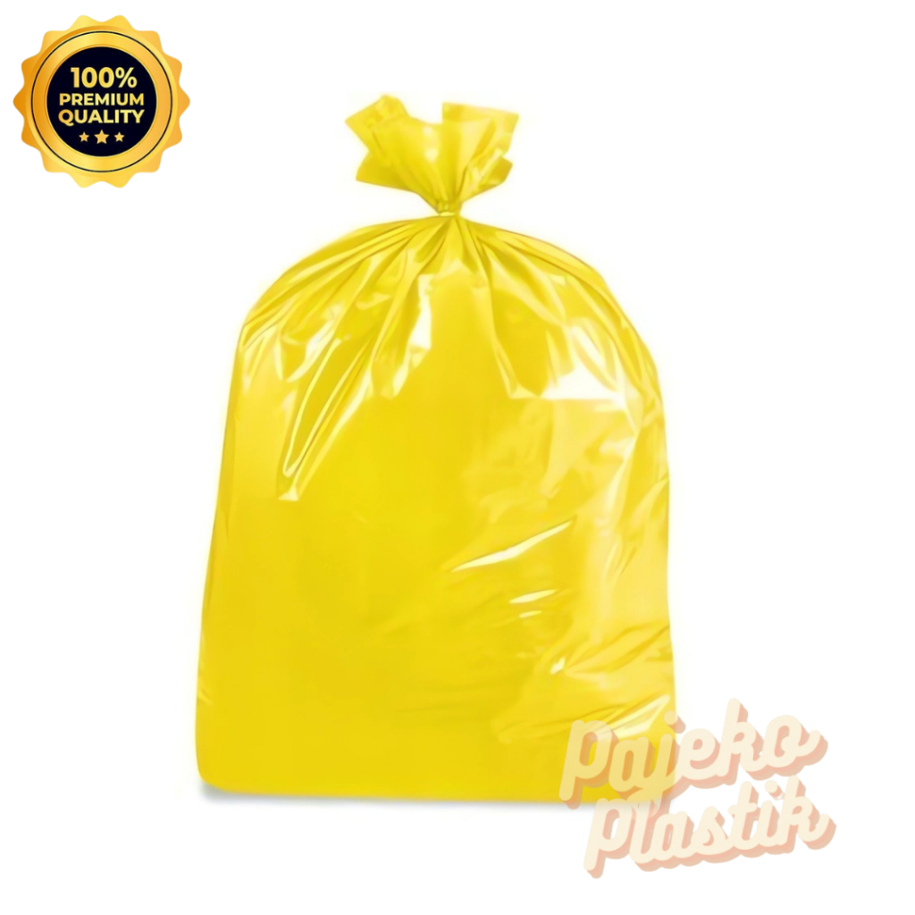 Jual Pajeko Platik Kantong Plastik Sampah Medis Kuning PE NON RECYCLE ...