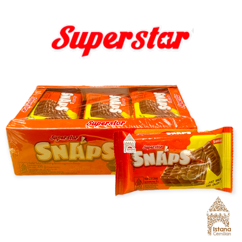 Jual Superstar Snaps Pack Cokelat PACK Isi 12 pcs | Shopee Indonesia