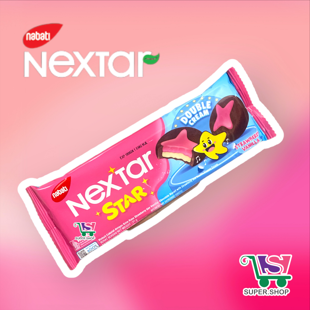Jual Nabati Nextar Biskuit Kue Strawberry / Nastar Nanas / Choco ...