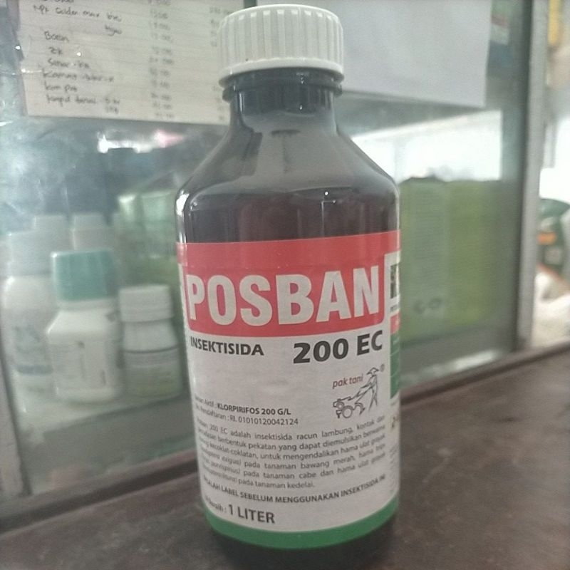 Jual posban 200 ec insektisida isi 1L | Shopee Indonesia