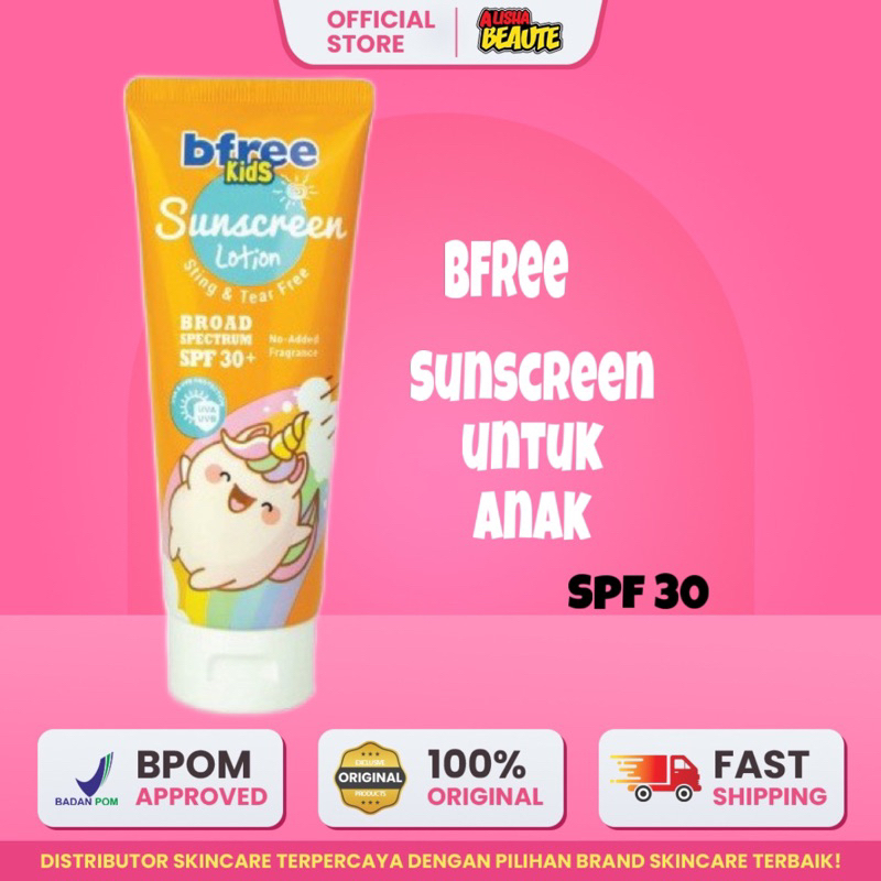 Jual BFREE KIDS SUNCREEN SUNSCREEN UNTUK ANAK2 PERLINDUNGAN MATAHARI ...