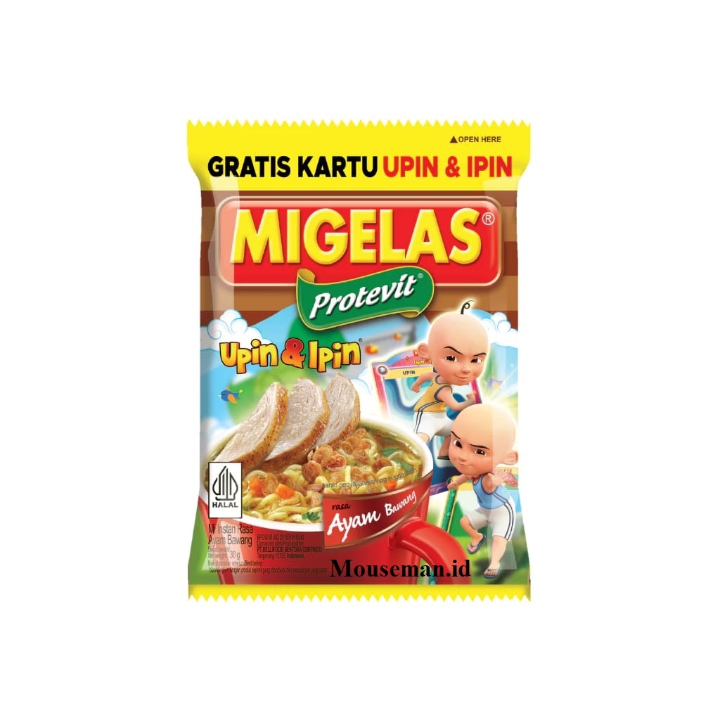 Jual MIGELAS Protevit Mi Instan Mie Gelas Rasa AYAM BAWANG 30gr ...