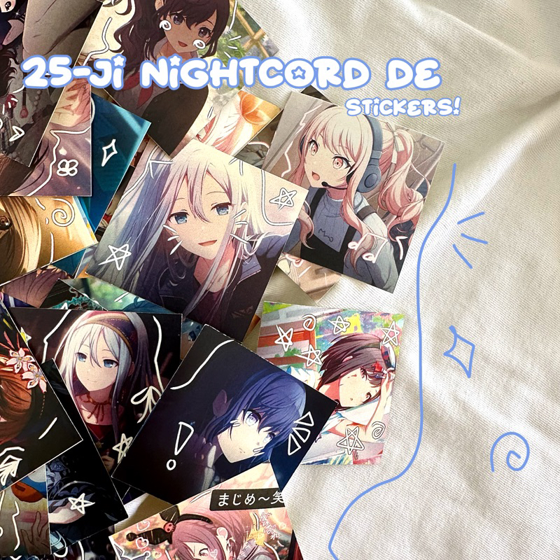 Jual 25-ji sticker set | project sekai (mizuki, mafuyu, ena, kanade ...