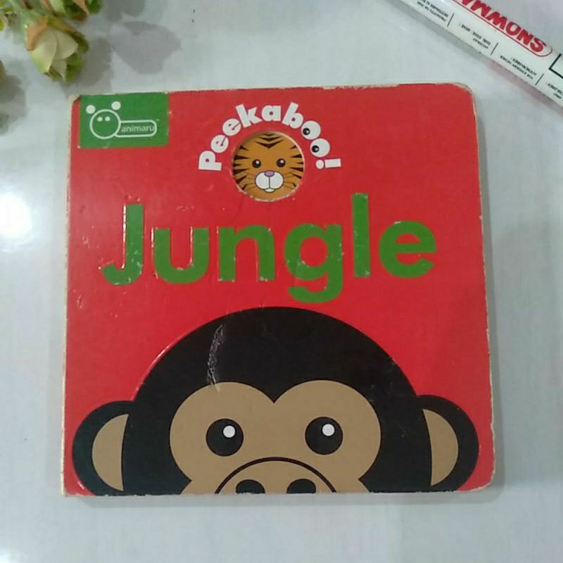 Jual Boardbook anak prelove peekaboo jungle | Shopee Indonesia