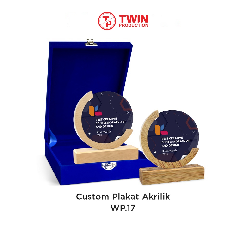 Jual Plakat Kayu Akrilik Premium Piagam Penghargaan Piala Thropy Wisuda ...