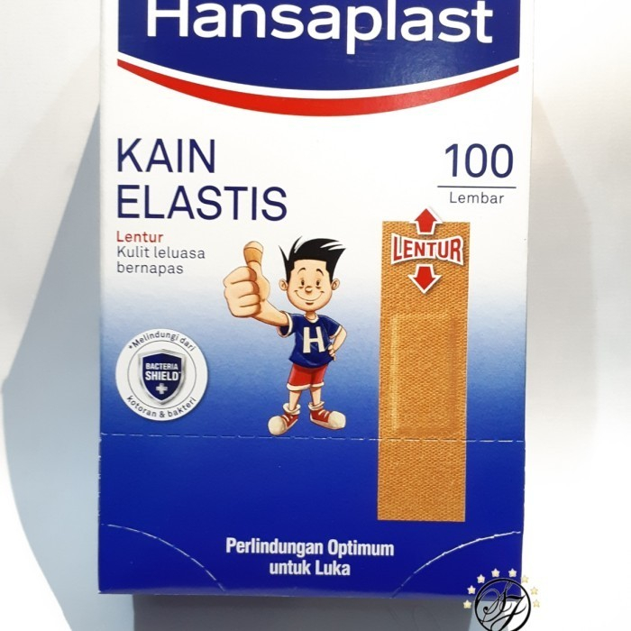 Jual Hansaplast Plester Kain Elastis isi 100 strip | Shopee Indonesia