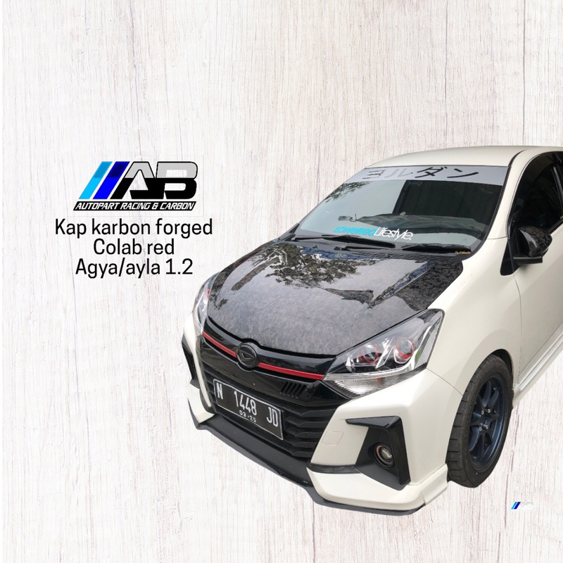 Jual Paketan kap mesin dan spoiler agya/ayla | Shopee Indonesia