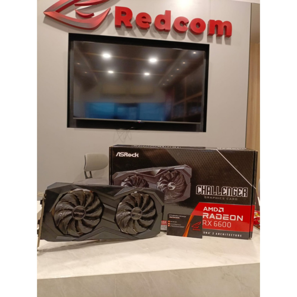 Jual VGA AMD Asrock Radeon RX 6600 / RX 6600 8GB GDDR6 Challenger D ...