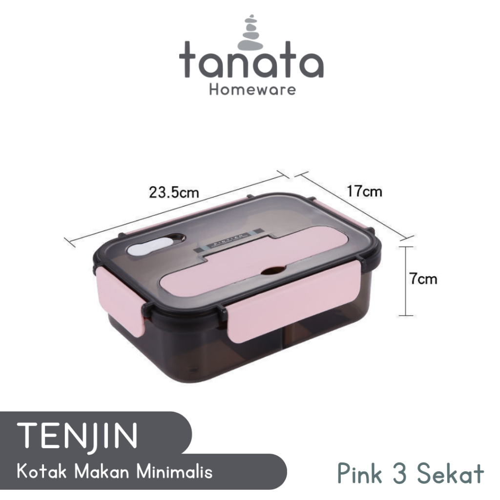 Jual 【TANATA】TENJIN Bento Box Makanan Simpel Tempat Makan Bekal ...