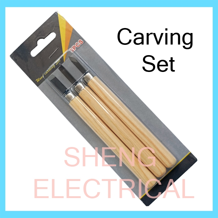 Jual Wood Carving Set Knife Alat Pisau Ukir Pahat Kayu | Shopee Indonesia