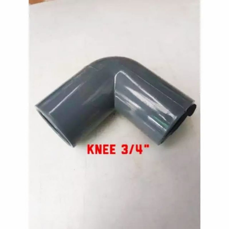 Jual Keni/knee sambungan elbow pvc ¾" Maspion(simbol M) | Shopee Indonesia