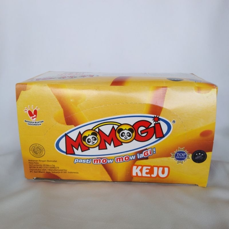 Jual momogi 1 box isi 20pcs Snack stick momogi rasa keju | Shopee Indonesia