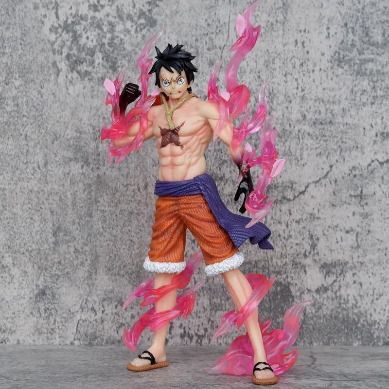 Jual action figure one piece luffy api berdiri aura api | Shopee Indonesia
