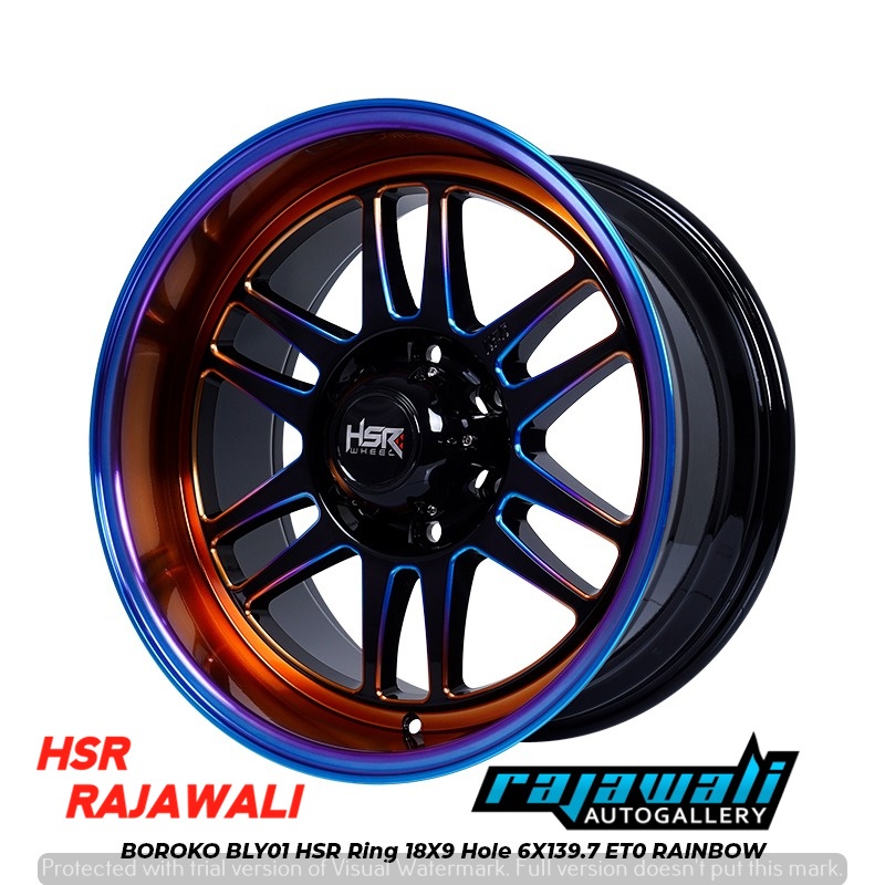 Jual VELG MOBIL PAJERO FORTUNER EVEREST RING 18 HSR BOROKO BLY01 MODEL TERBARU GUYS | Shopee ...