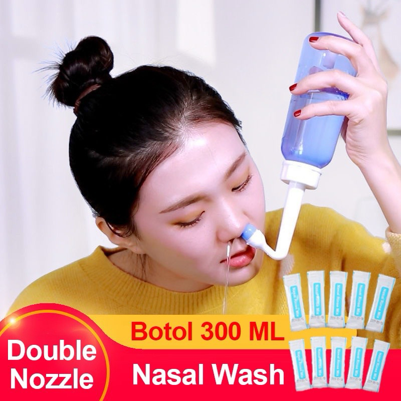 Jual Alat Pembersih Hidung Nasal Nose Wash Cleaner Botol Rinse Sinus ...