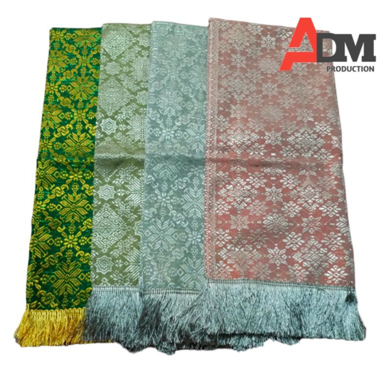 Jual SELENDANG SONGKET MELAYU//SELENDANG ROSE GOLD//MARUN//SILVER//SAGE//GOLD//HIJAU | Shopee ...