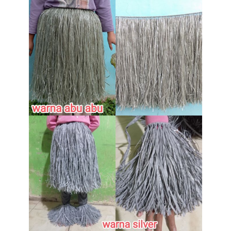 Jual ROK RUMBAI TALI RAFIA perlengkapan tari adat Papua dan karnaval ...