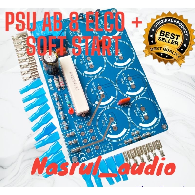 Jual PSU 8 ELCO CLASS AB + SOFT START ANTI JEGLEG | Shopee Indonesia
