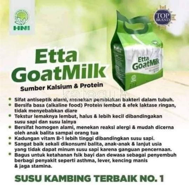 Jual Etta Goat Milk (EGM) | Shopee Indonesia