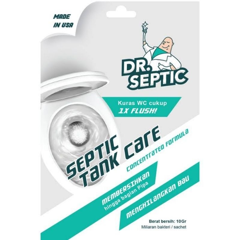 Jual Dr septic 12 gram tablet - perawatan septic tank - pencegah WC ...
