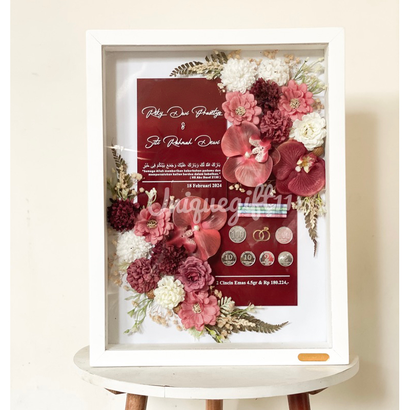 Jual MAHAR BUNGA - MAHAR AKRILIK TIMBUL - MAHAR CANTIK - MAHAR MURAH ...