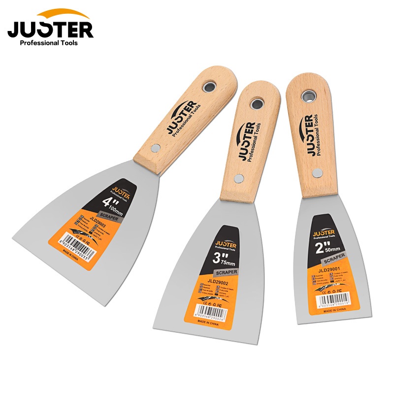 Jual Juster Kapi Cat Gagang Kayu / Kape Stainless Steel 2" 3" 4" 1,5 ...