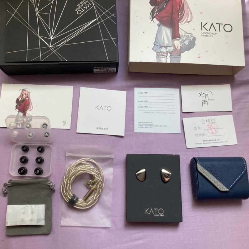 Jual Moondrop KATO Mirror Silver | IEM Second / Bekas | Shopee Indonesia
