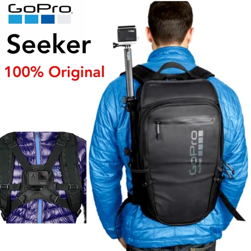Jual Original GoPro SEEKER Backpack 16L Chesty Chest Karma Mount Tas ...