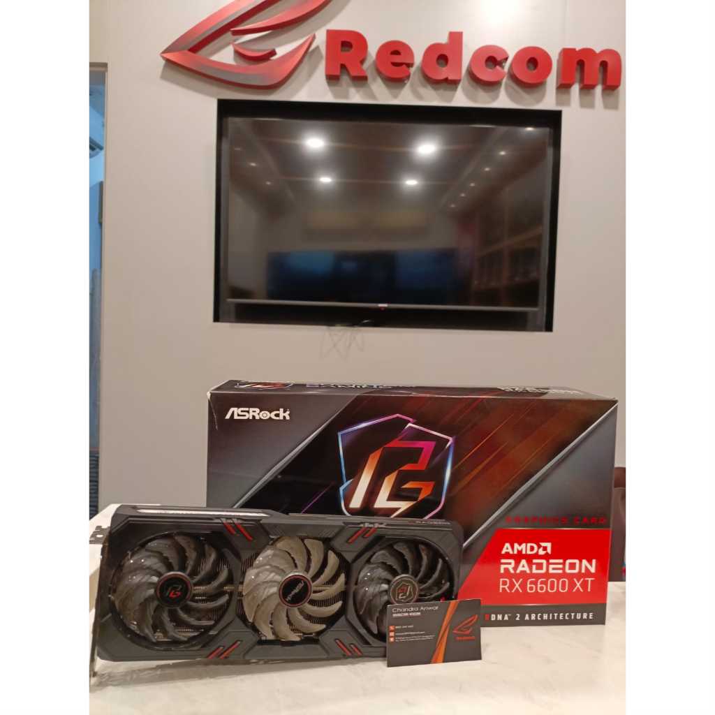 Jual VGA ASROCK AMD RADEON RX 6600 XT PHANTOM GAMING D 8GB OC RX 6600XT ...