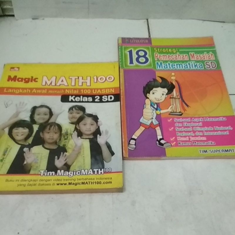Jual CABUTAN MAGIC MATH LANGKAH AWAL MERAIH NILAI 100 USBN KELAS 2 SD ...
