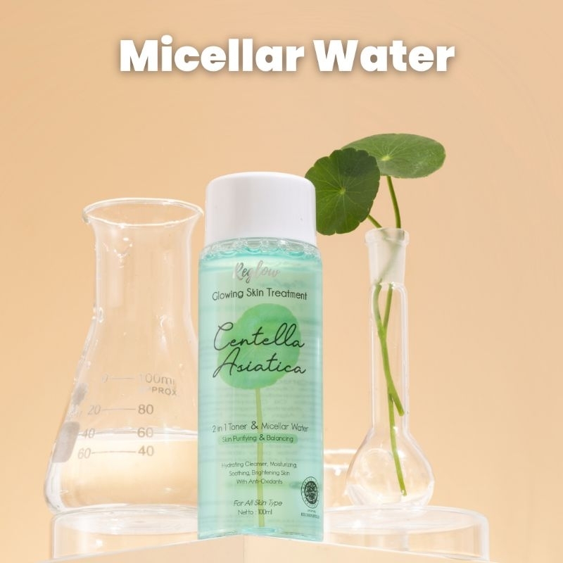 Jual REGLOW toner 2in1 skincare wajah 100 ml glowing treatment dr ...