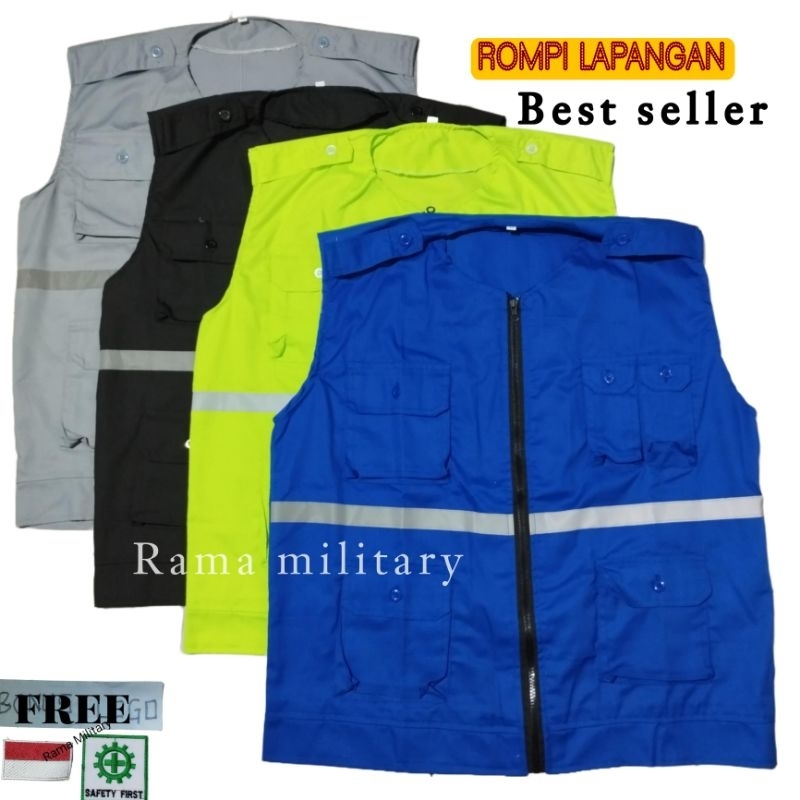 Jual Rompi safety Rompi kerja Rompi proyek | Shopee Indonesia